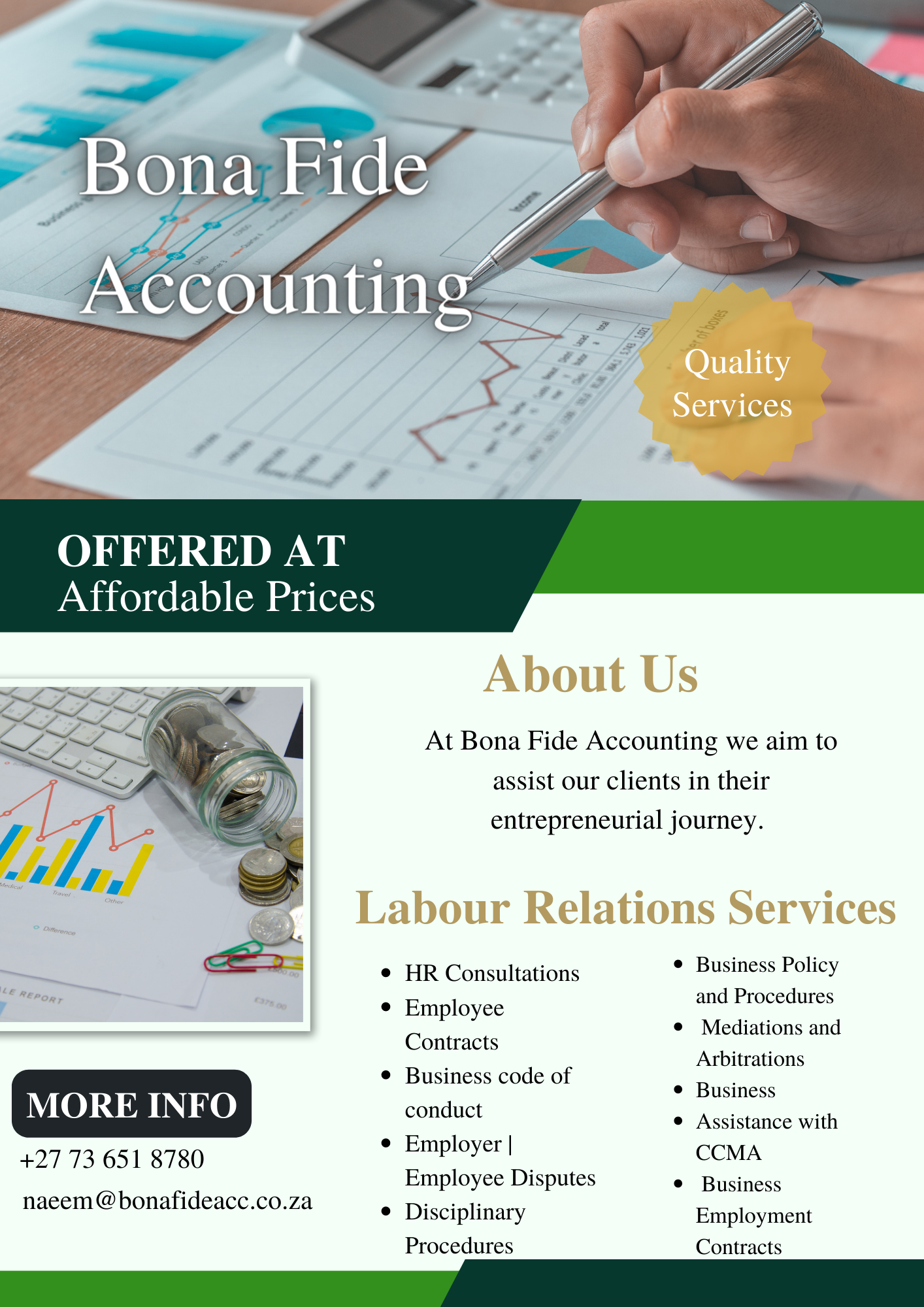 Bona Fide Accounting & Tax Solutions – Accounting and Tax Solutions