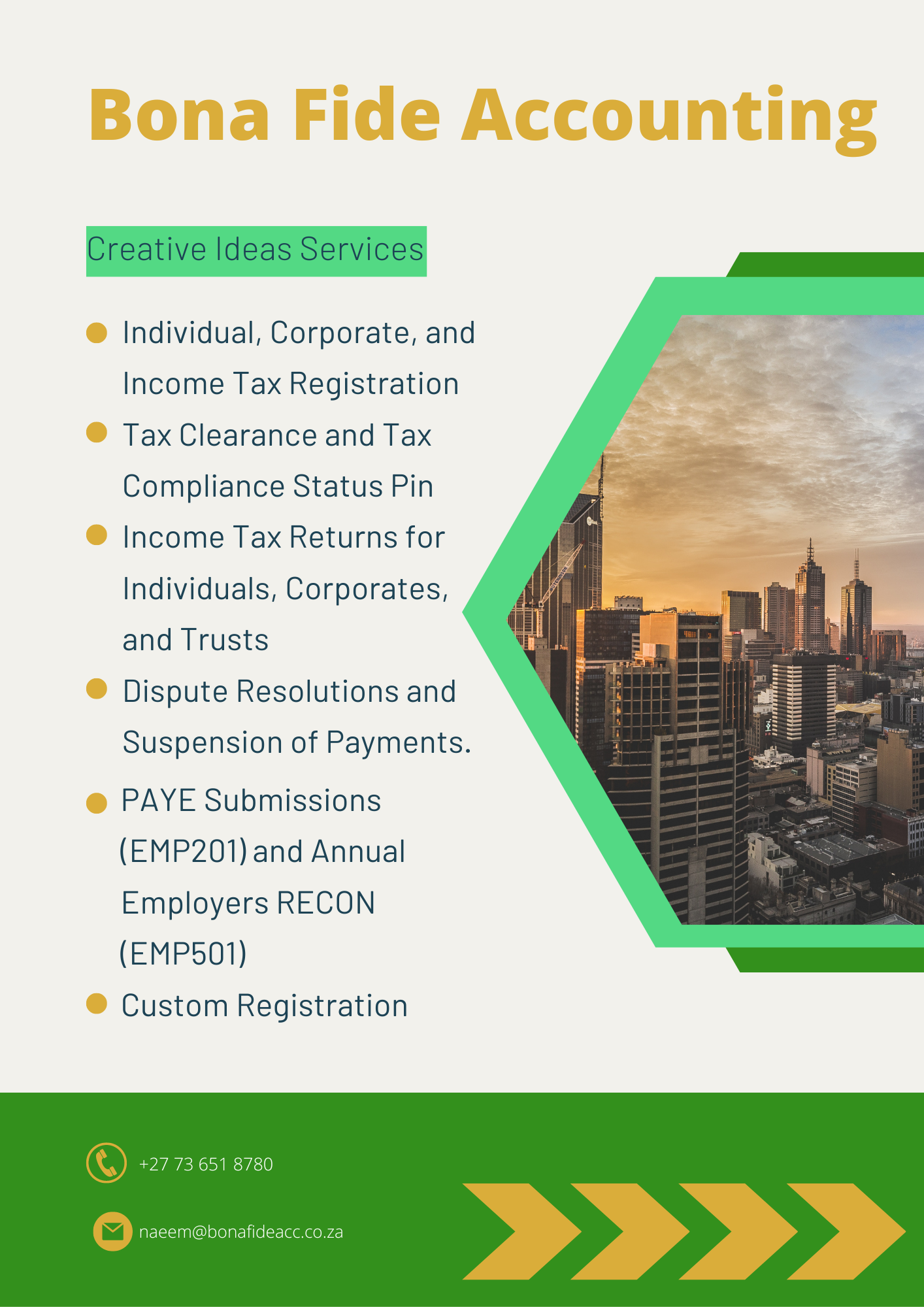 Bona Fide Accounting & Tax Solutions – Accounting and Tax Solutions